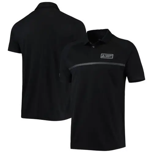LEVELWEAR St. Louis Cardinals Sector Raglan Polo - Black