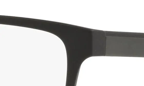 Emporio Armani Rectangular Eyeglasses - Black