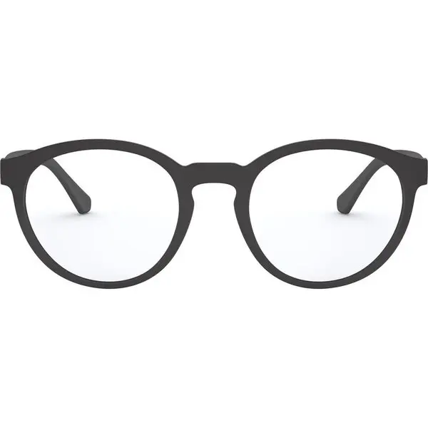 Emporio Armani Rectangular Eyeglasses - Matte Black