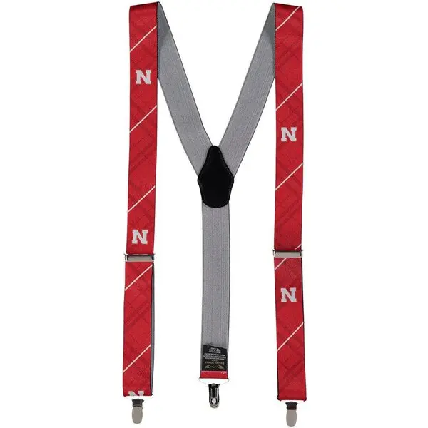 EAGLES WINGS Nebraska Huskers Suspenders - Red