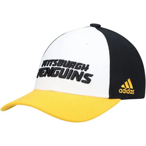 Adidas Pittsburgh Penguins Locker Room Adjustable Hat