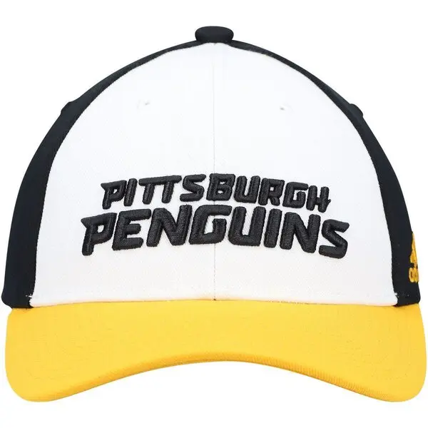 Adidas Pittsburgh Penguins Locker Room Adjustable Hat
