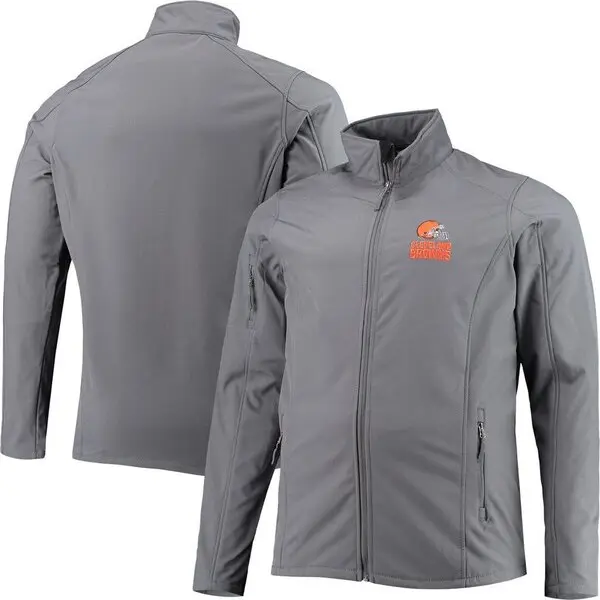 DUNBROOKE Cleveland Browns Big & Tall Sonoma Softshell Full-zip Jacket