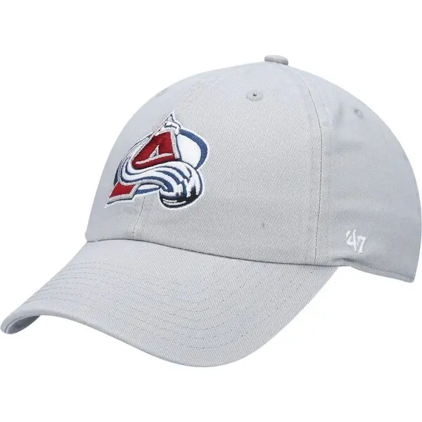 '47 Colorado Avalanche Clean Up Adjustable Hat - Gray
