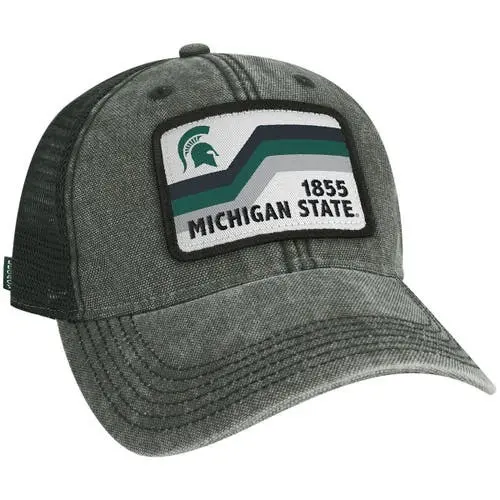 Our Legacy Michigan State Spartans Sun & Bars Dashboard Trucker Snapback Hat