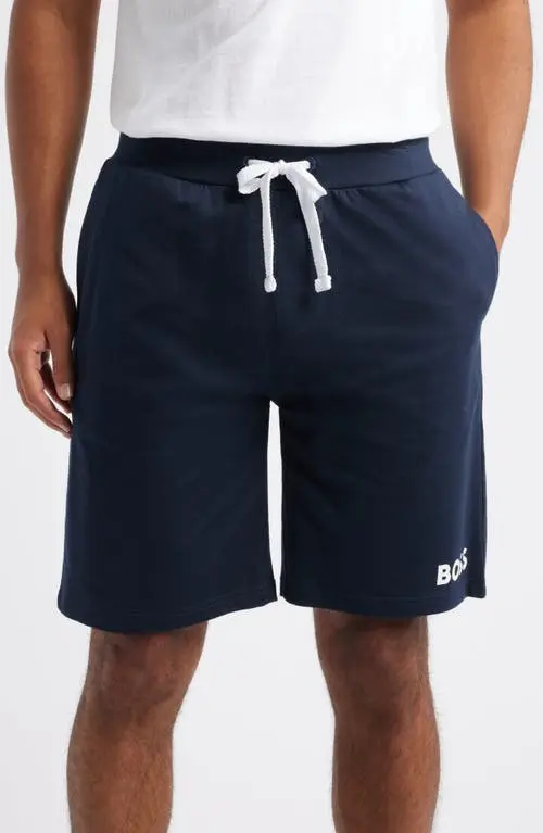 BOSS Ease Pajama Shorts - Navy