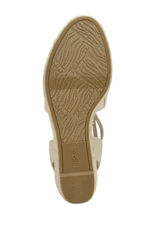 LIFESTRIDE Katrina Espadrille Slingback Wedge Pumps