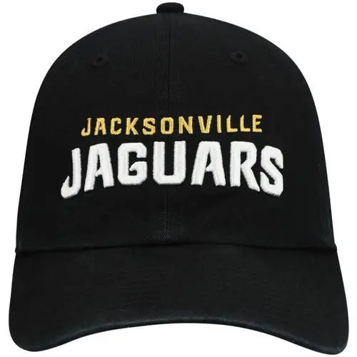 '47 Jacksonville Jaguars Clean Up Script Adjustable Hat