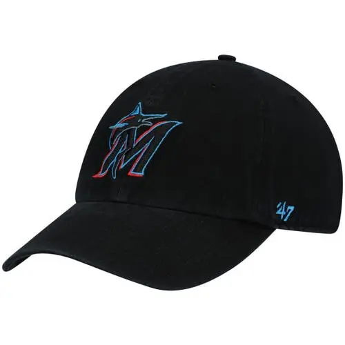 '47 Miami Marlins Clean Up Adjustable Cap