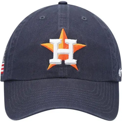 '47 47 Houston Astros Heritage Clean Up Adjustable Cap