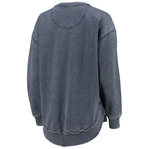 PRESSBOX Auburn Tigers Vintage Wash Pullover Sweatshirt