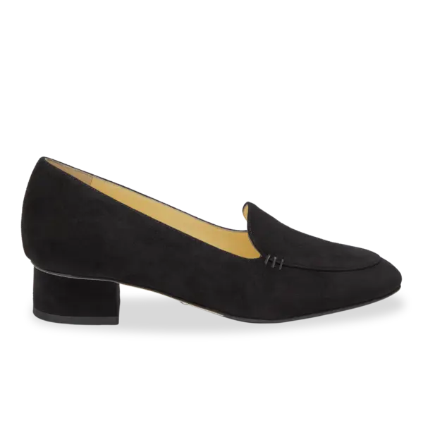 Sarah Flint Rosie Low-heeled Loafer - Black Suede