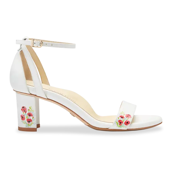 Sarah Flint Perfect Block Sandal 60 - Painted Poppy