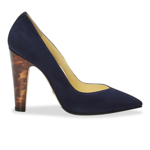 Sarah Flint Perfect Jay 100mm Pump - Navy Suede
