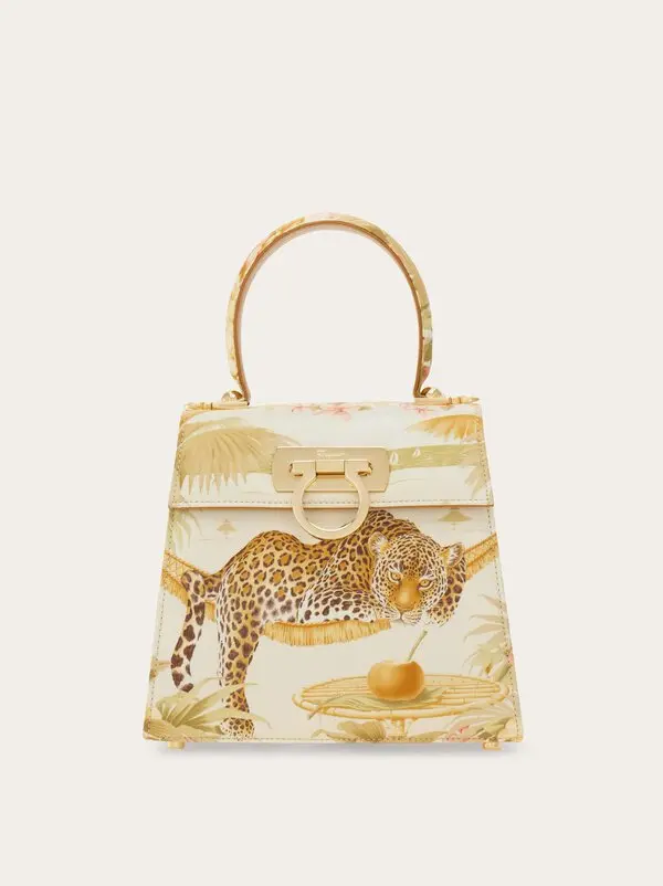FERRAGAMO Iconic Top Handle Bag - Multicolor