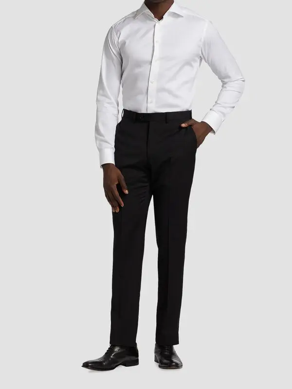 Emporio Armani Classic Wool Trousers