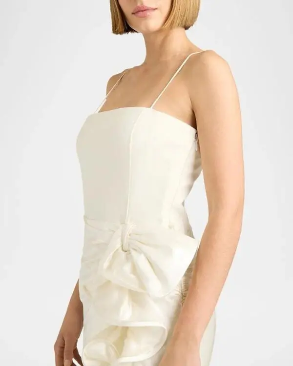 Cinq À Sept Drina Sleeveless Gown - Ivory