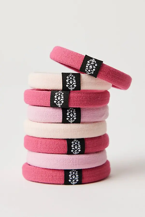 Free People Movement Hair Tie Pack - Bubblegum Combo