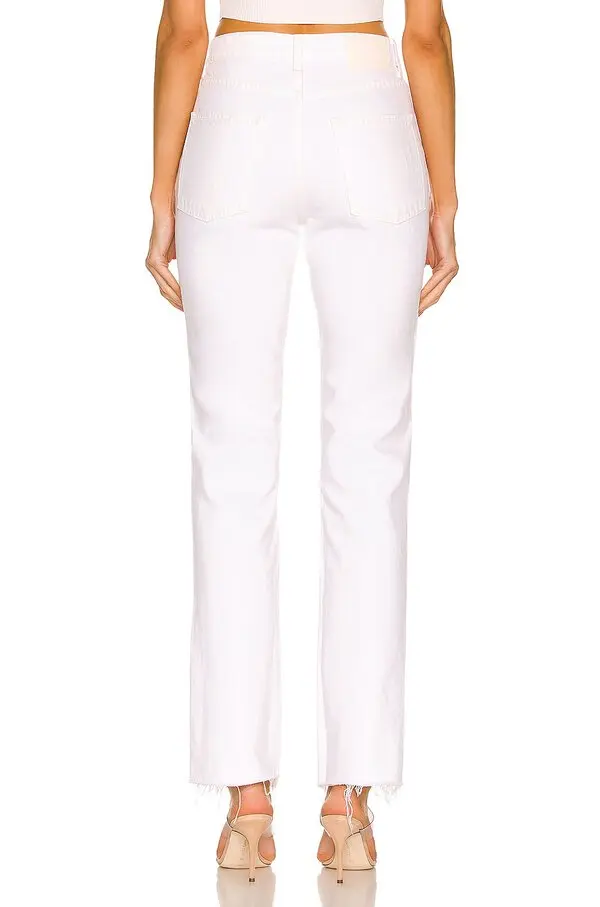 GRLFRND Harlow High-rise Boot Jeans - Silver Strand