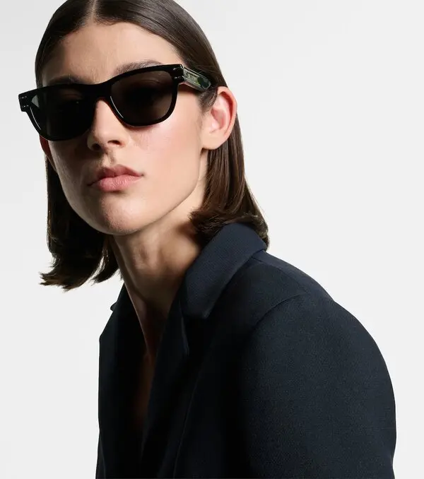 Dior Square Sunglasses - Black
