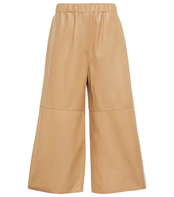 Loewe High-rise Leather Pants