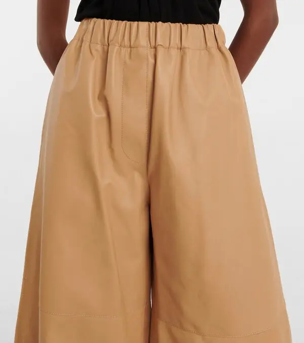 Loewe High-rise Leather Pants