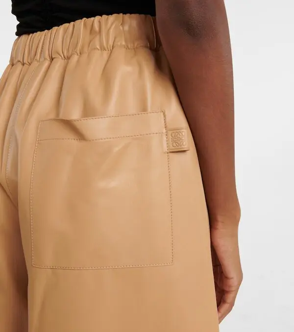 Loewe High-rise Leather Pants