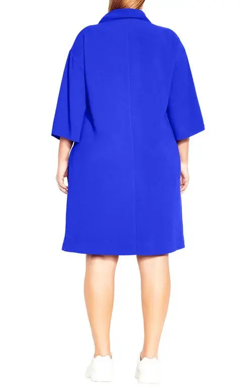City Chic Refinity Cowl Neck A-line Dress