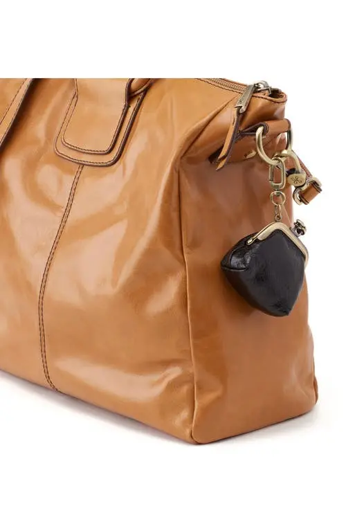 Hobo Run Clip Frame Leather Pouch