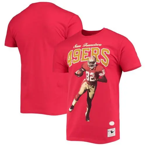 Mitchell & Ness John Taylor San Francisco 49ers Player Graphics T-shirt