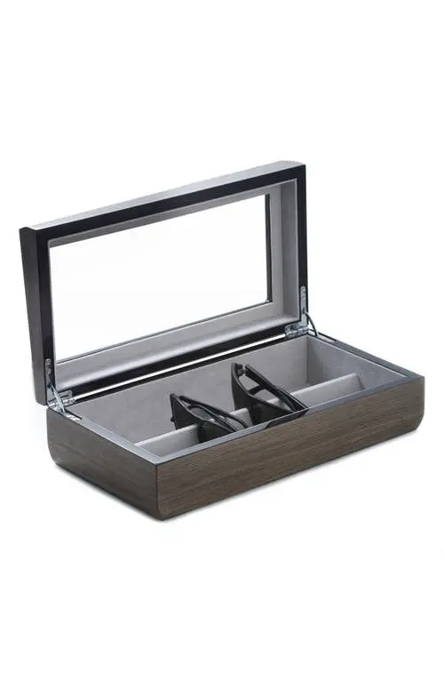 BEY-BERK Lacquered Wood Glasses Storage Case