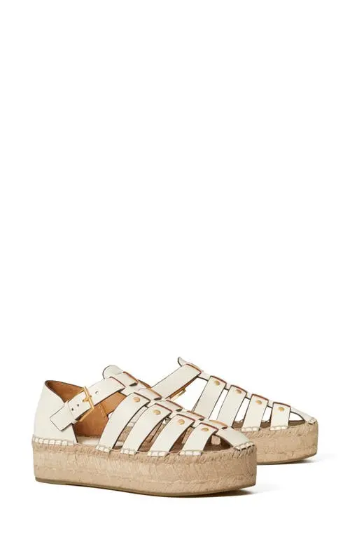Tory Burch Fisherman Espadrille Platform Sandals