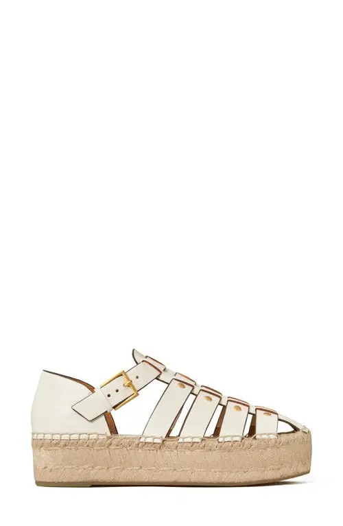 Tory Burch Fisherman Espadrille Platform Sandals
