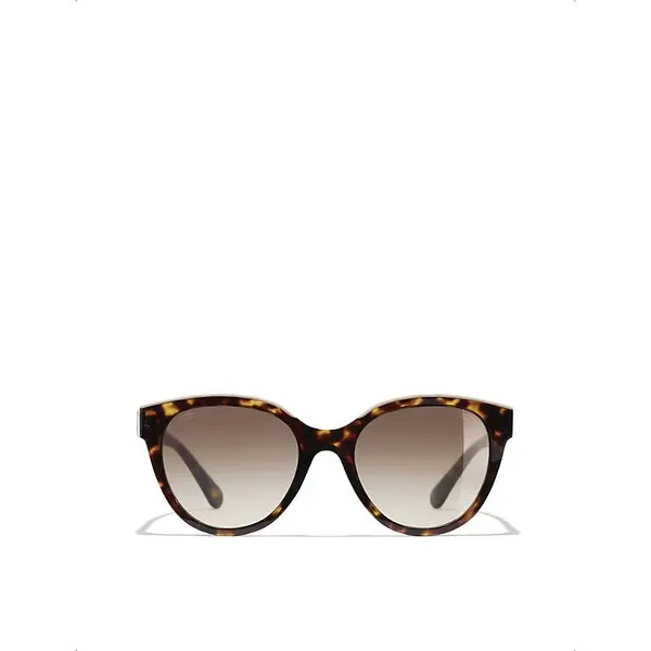 Chanel Butterfly Sunglasses - Brown