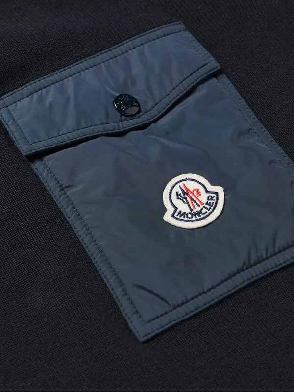 Moncler Logo-appliquéd Sweater