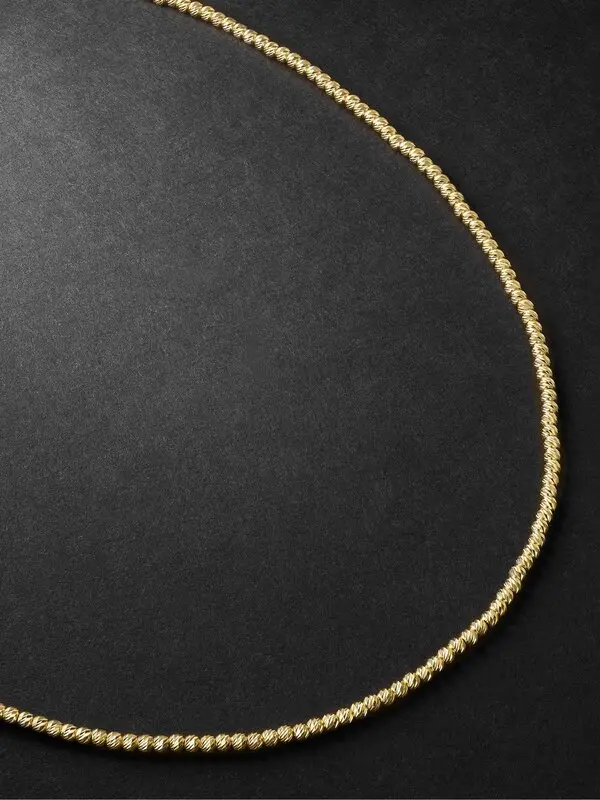 Carolina Bucci Beaded Chain Necklace - Gold