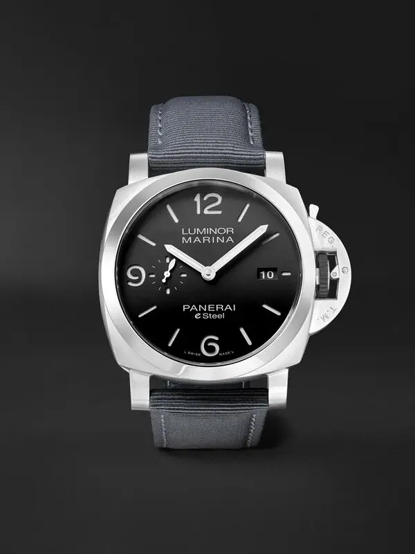 Panerai Luminor Marina Automatic Esteel Watch - Black