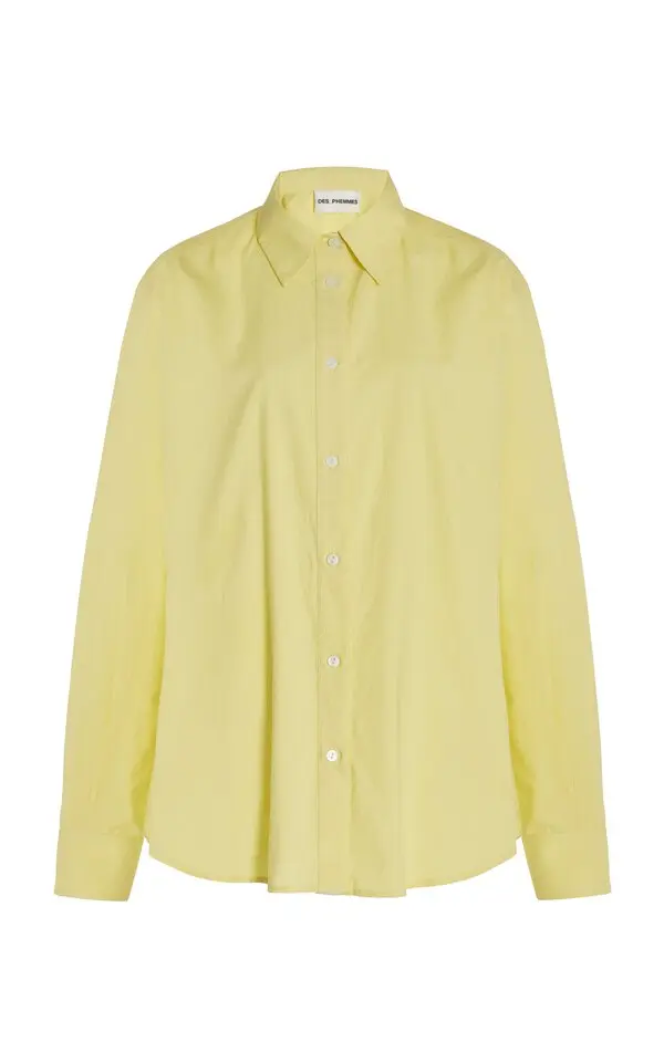 DES_PHEMMES Exclusive Cotton Poplin Shirt