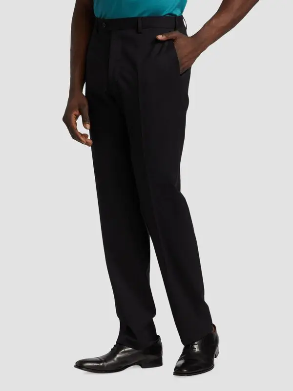 Giorgio Armani Tapered Wool Trousers
