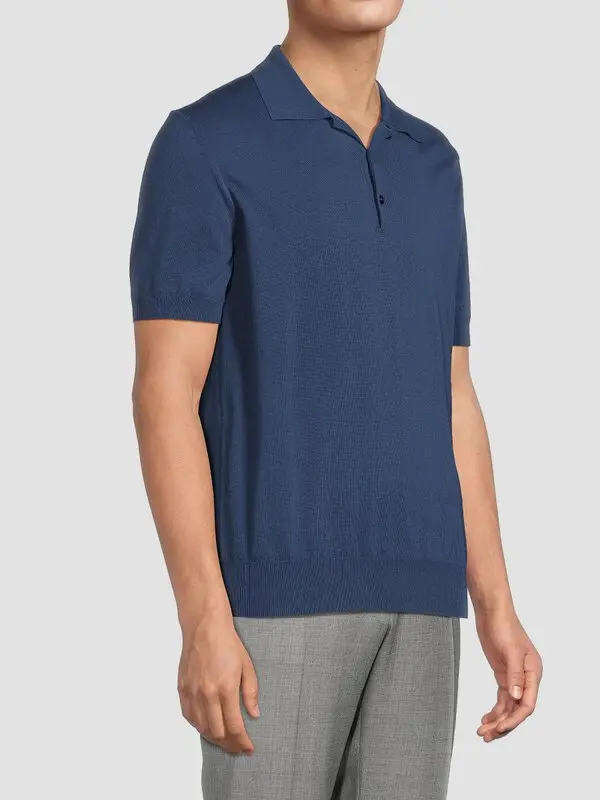 Canali Cotton Polo Shirt