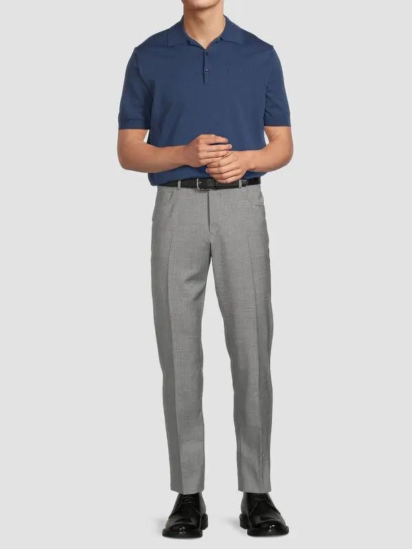 Canali Cotton Polo Shirt