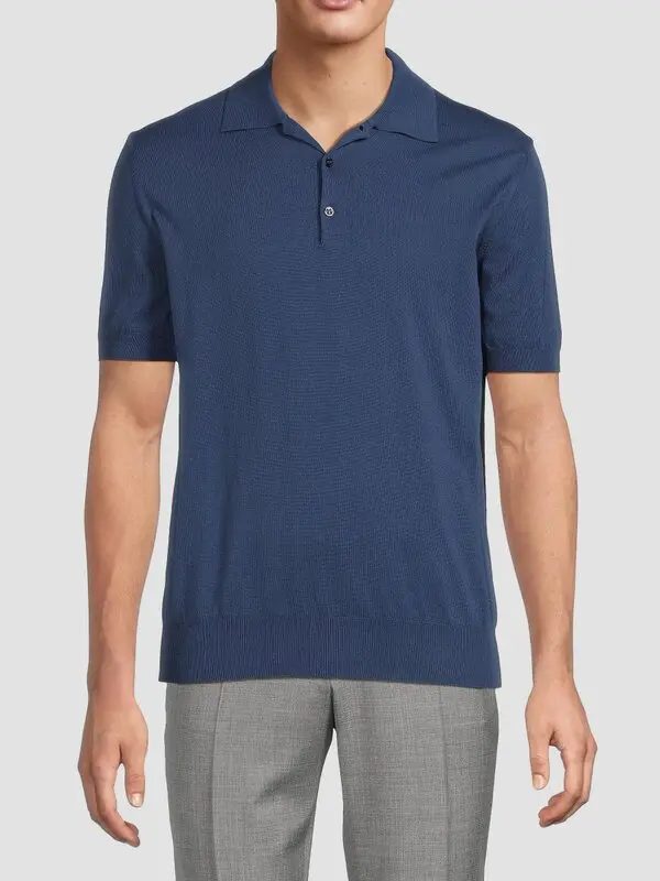 Canali Cotton Polo Shirt