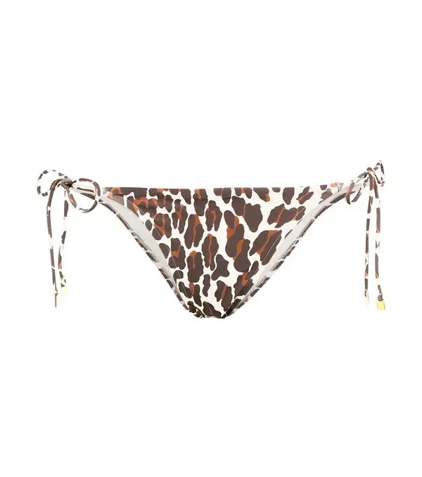 Tory Burch Printed Triangle Bikini Bottom - Multicoloured
