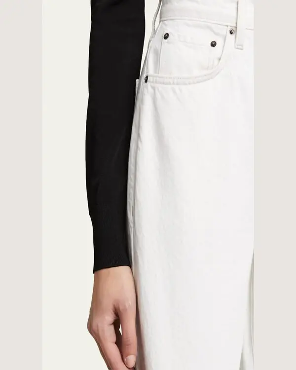 GRLFRND Cassidy Cropped Jeans