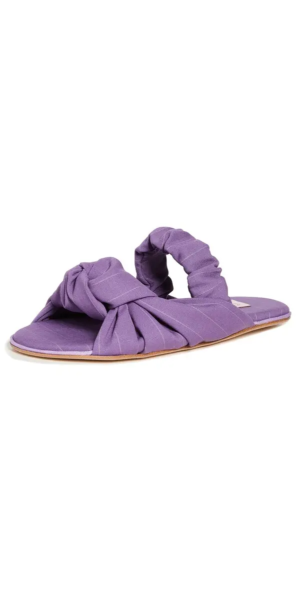 OLIVIA MORRIS AT HOME X Brogger Bluebell Slides
