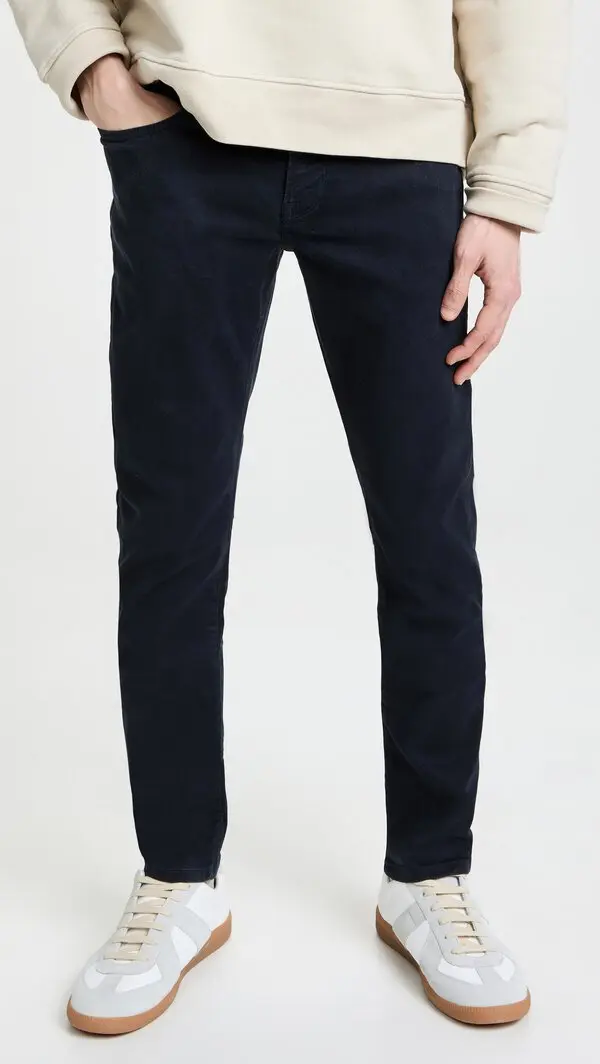 FRAME L'homme Slim Twill Jeans - Navy
