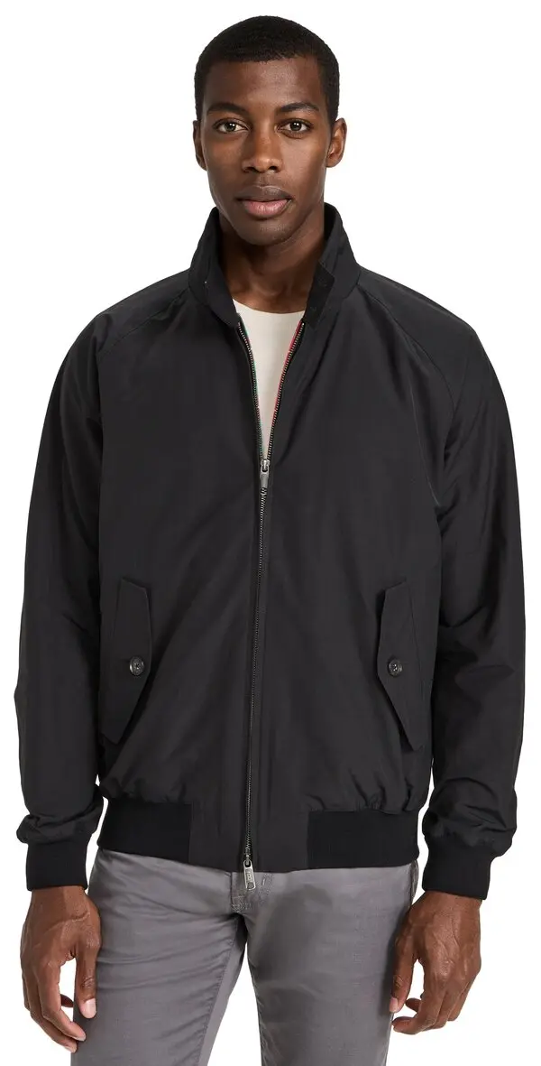 BARACUTA G9 Modern Classic Jacket - Black