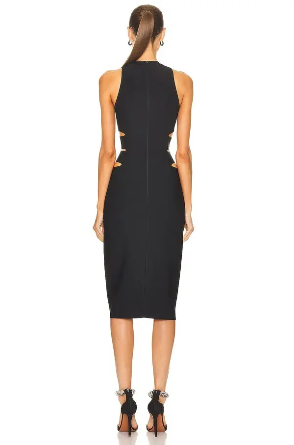 Alaïa Bands Dress - Noir