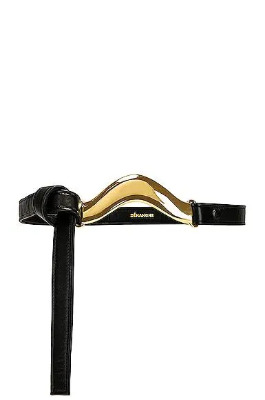 DEHANCHE Brancusi Cuff Bracelet - Black & Gold