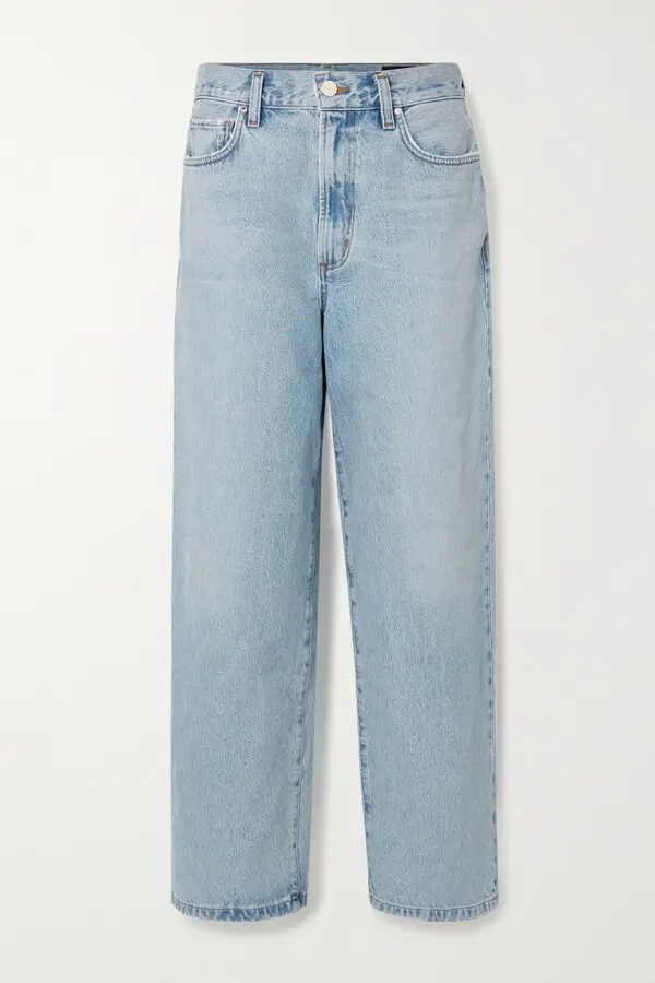 GOLDSIGN Net Sustain Dixon Organic Mid-rise Wide-leg Jeans